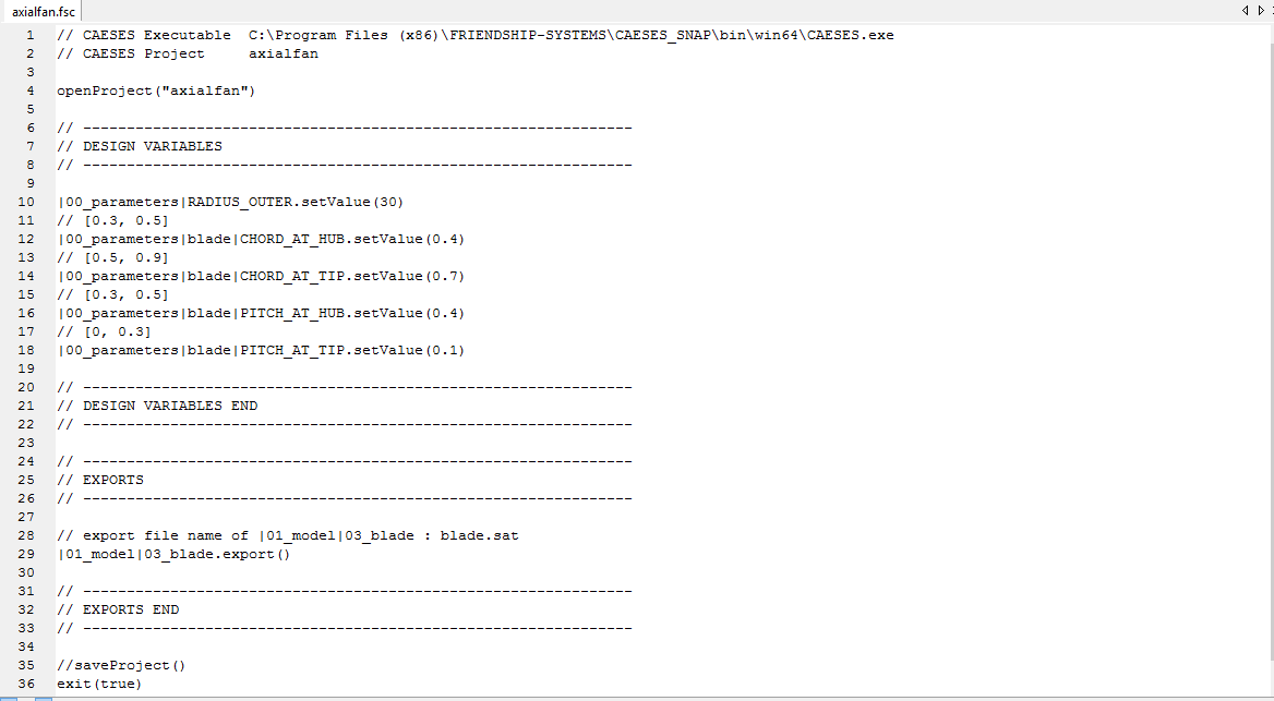 Batch Mode | CAESES User Guide