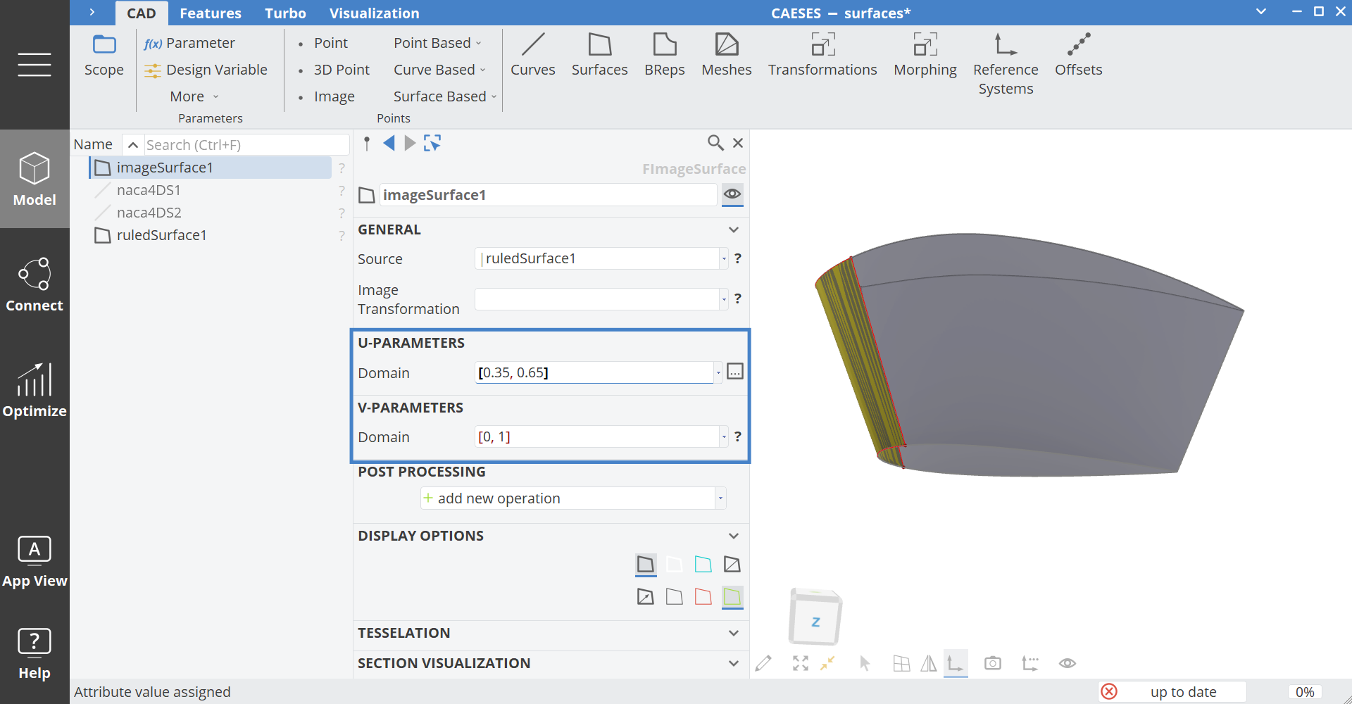 Surfaces | CAESES User Guide