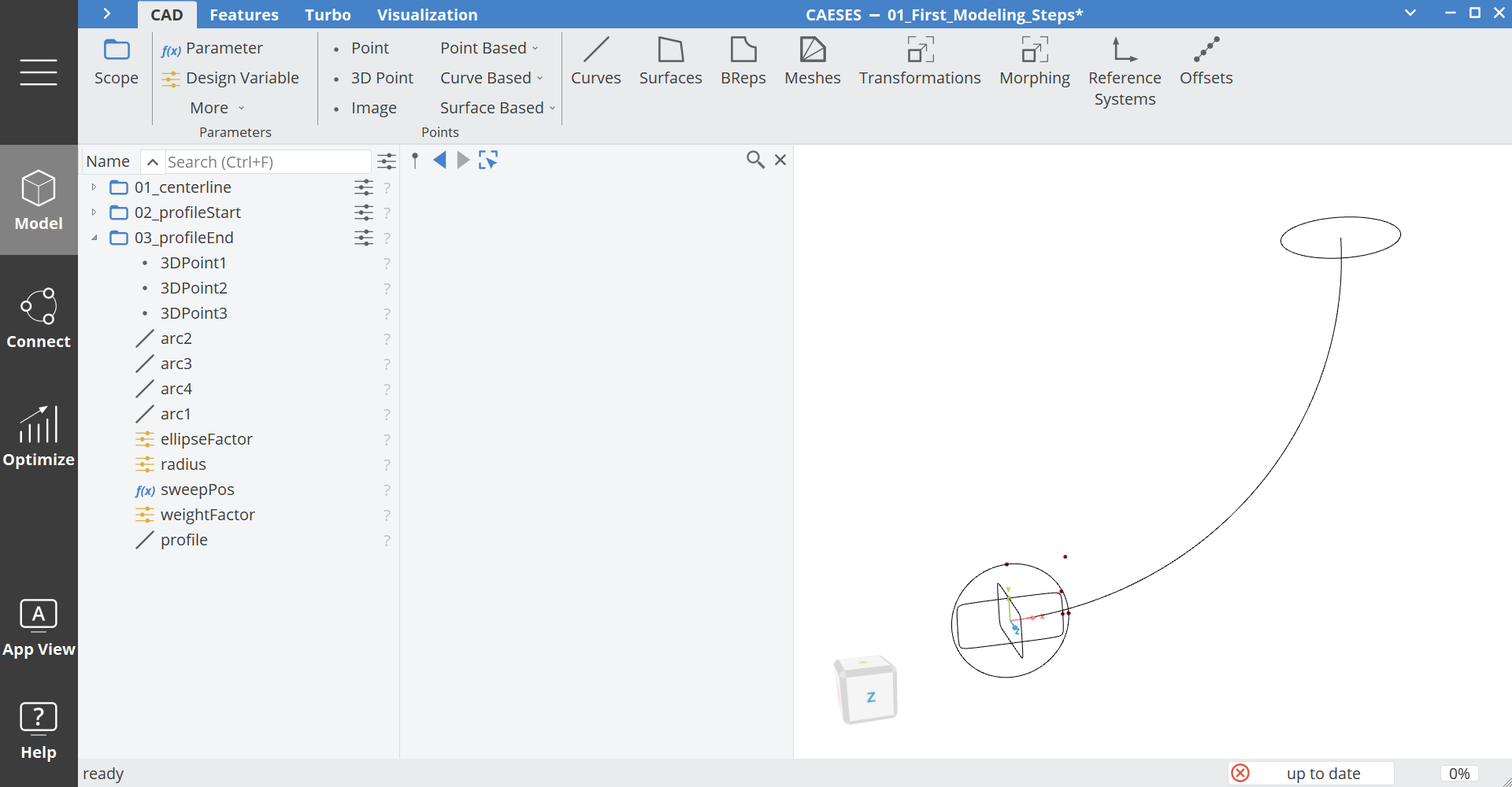 First Modeling Steps | CAESES User Guide