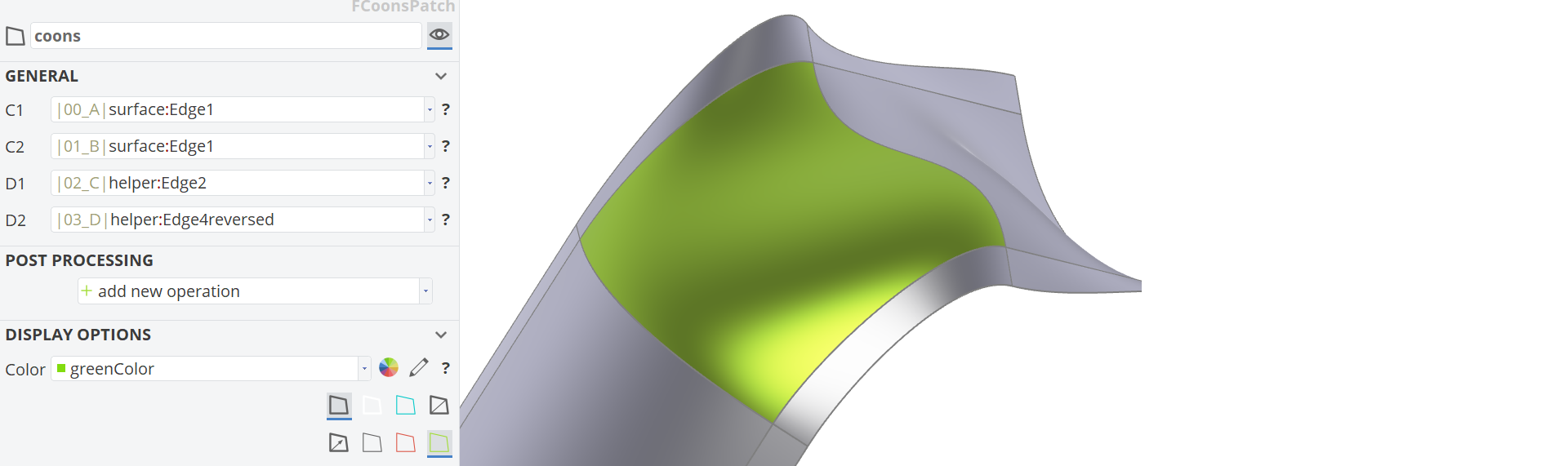 Surfaces | CAESES User Guide